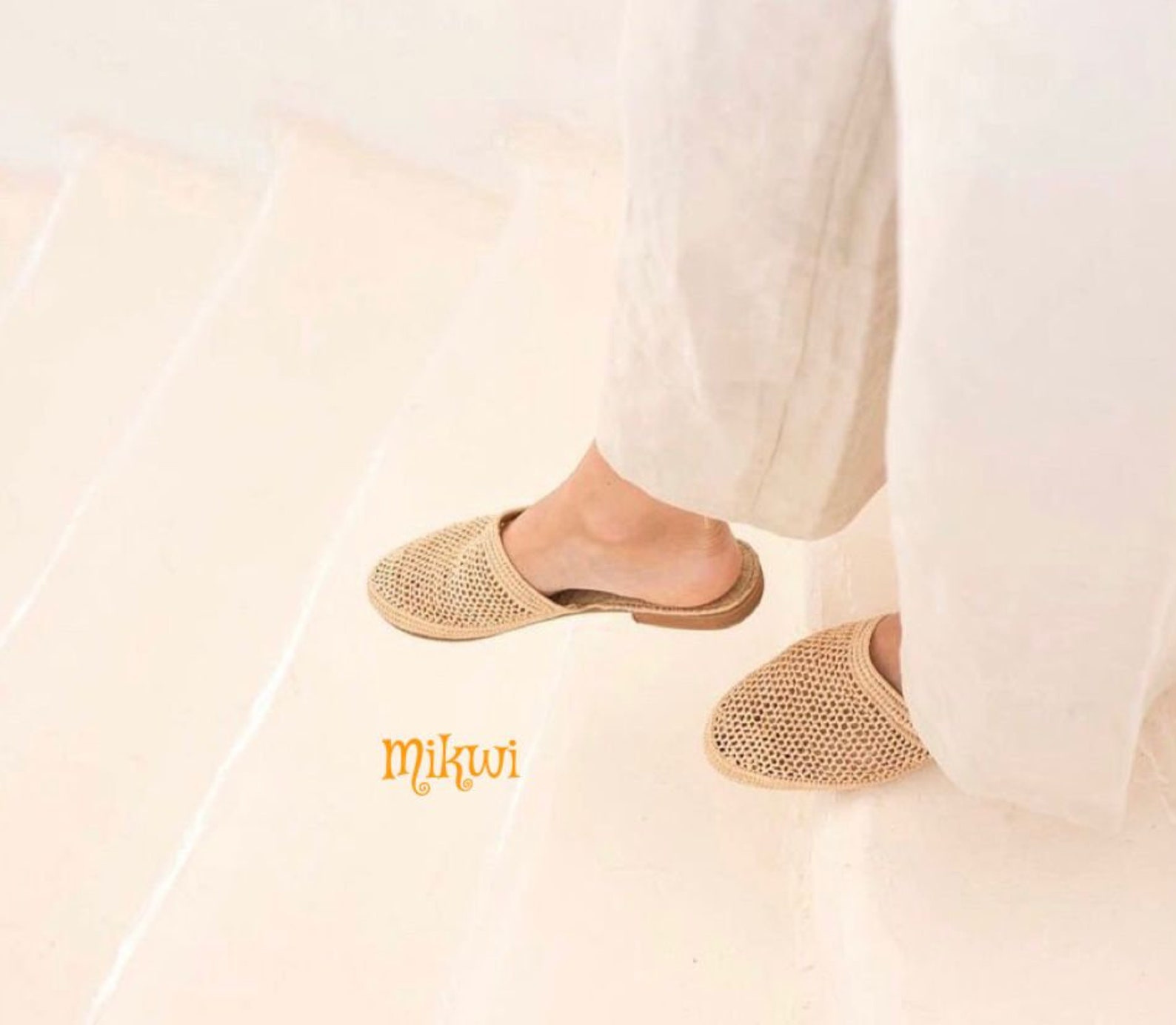 High Quality Raffia Sandals / Raffia Shoes / Raffia Slides / - Etsy