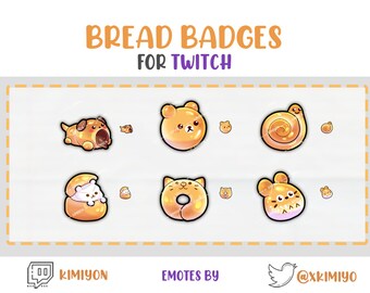 Bread Badges Sub - Etsy