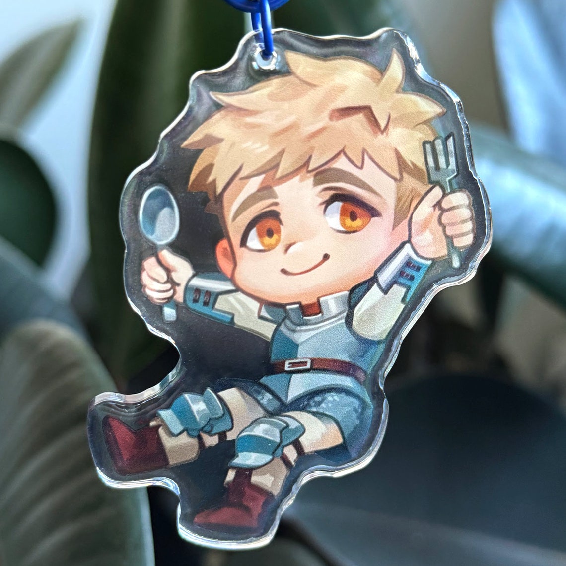 Dungeon Meshi 3" Acrylic Charm Keychains - Etsy