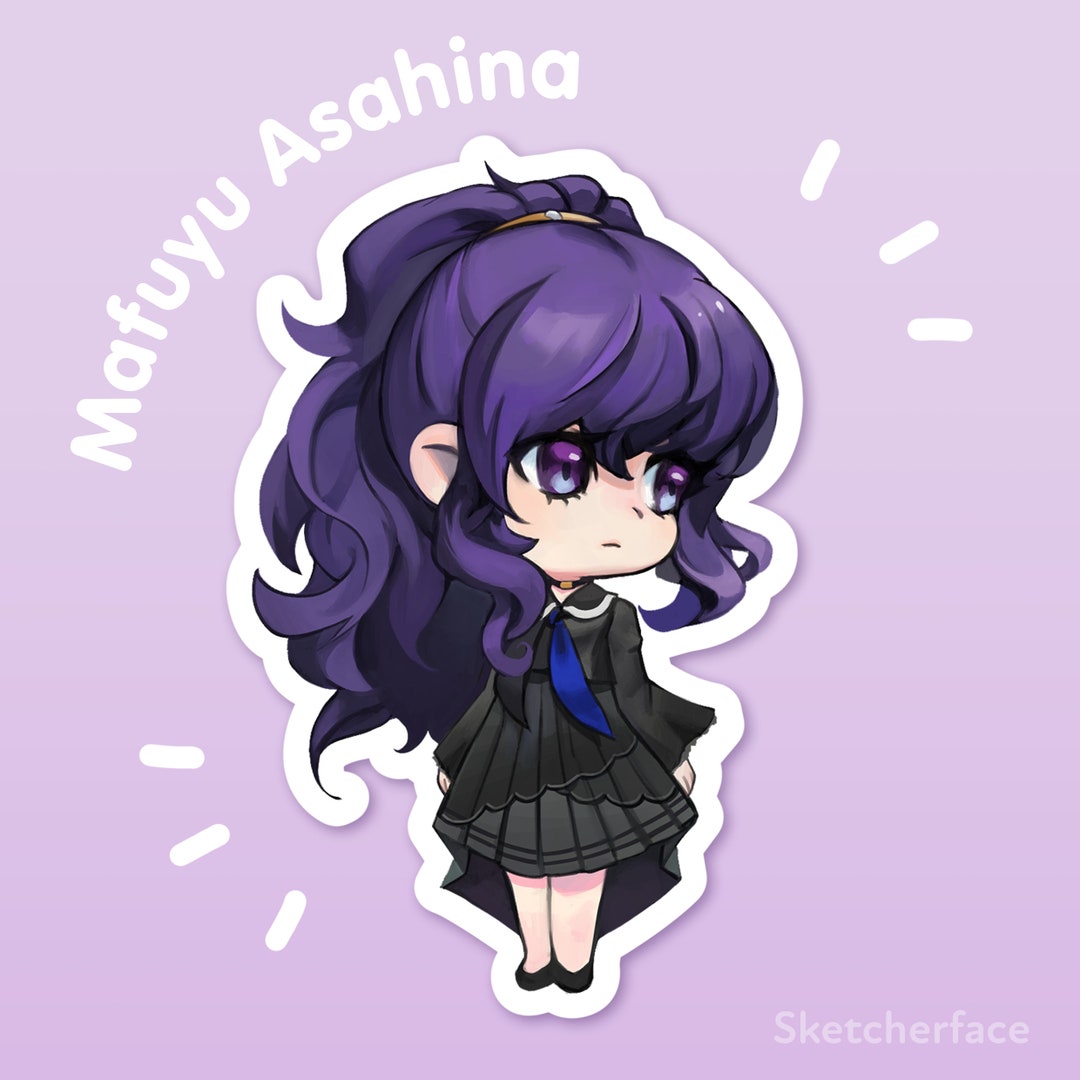 Mafuyu Asahina 3 Sticker - Etsy
