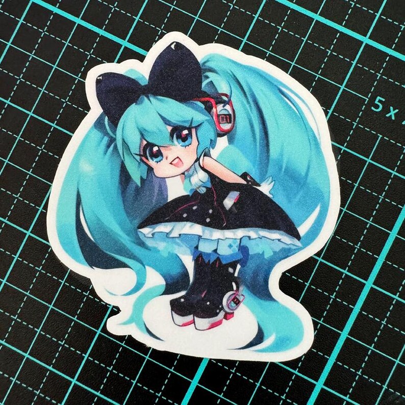 Magical Mirai 2016 Miku Sticker Sheet - Etsy