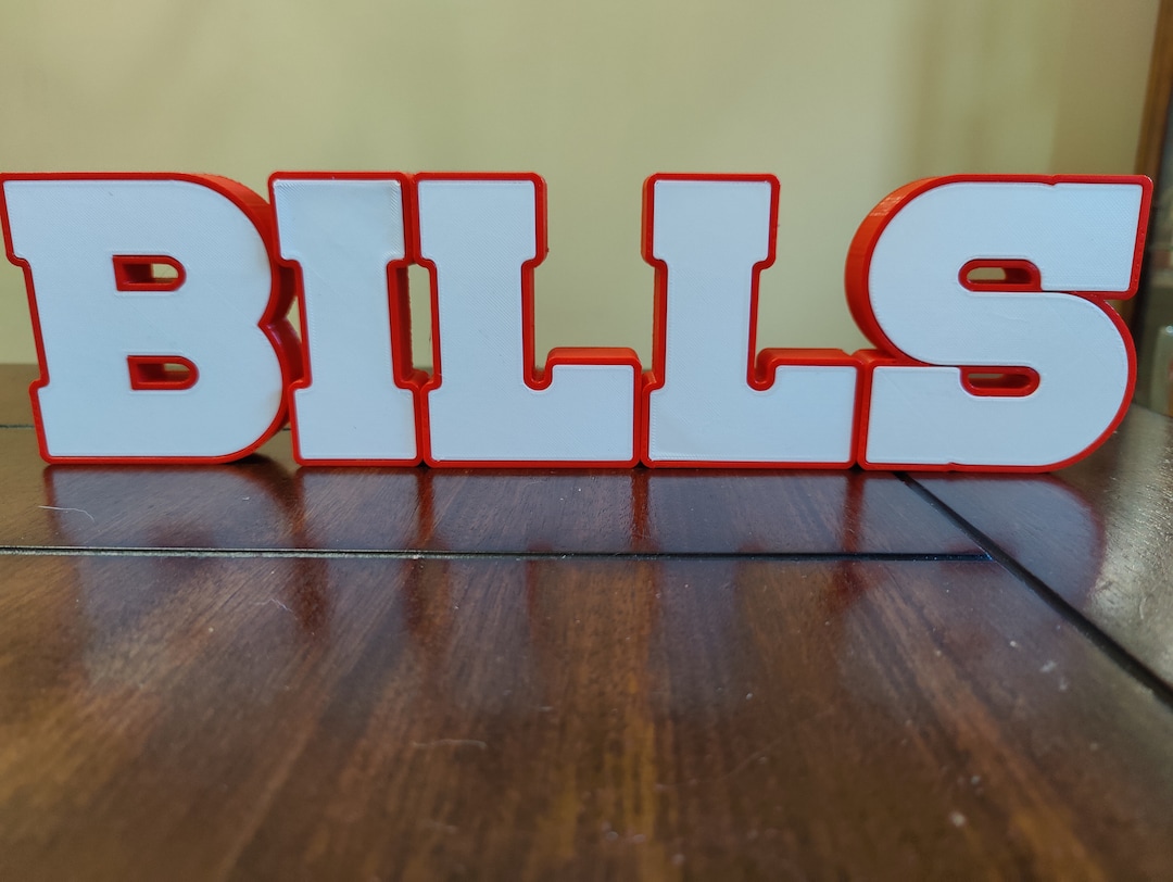 3D Bills Letters - Etsy
