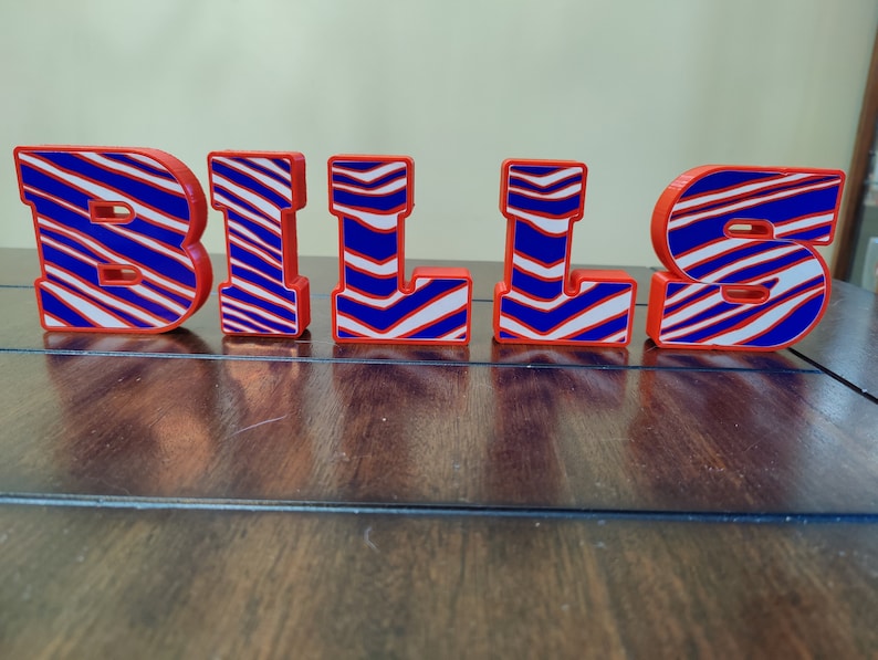 3D Bills Letters - Etsy