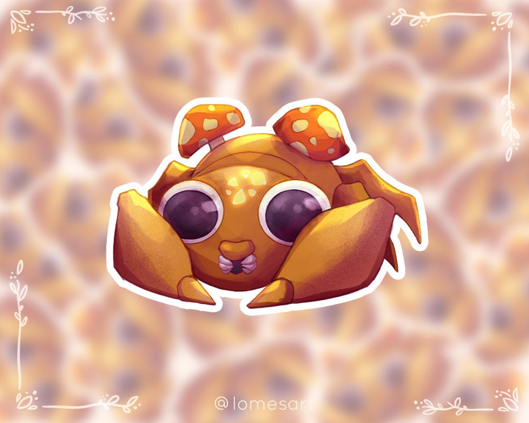 Paras Vinyl Sticker Pocket Monster Print Fanart Pokemon Gift - Etsy