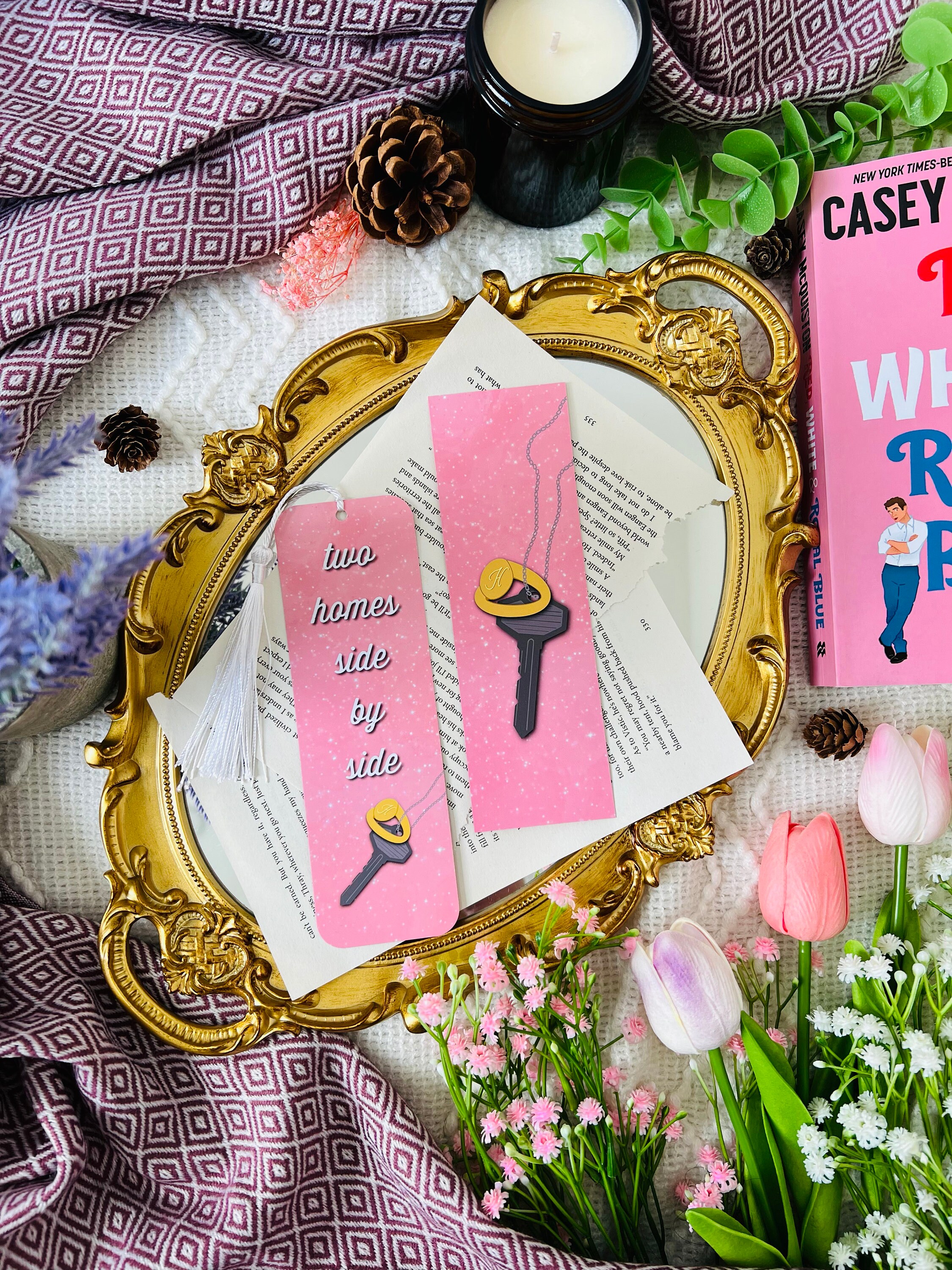 Red White and Royal Blue Bookmark / RWRB Alex Claremont-diaz - Etsy UK