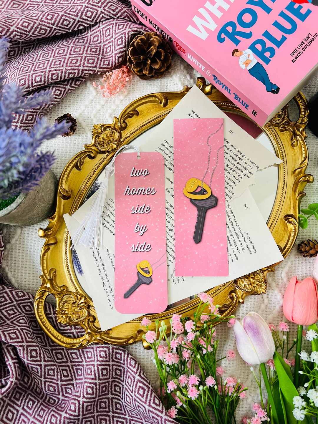 Red White and Royal Blue Bookmark / RWRB Alex Claremont-diaz - Etsy UK