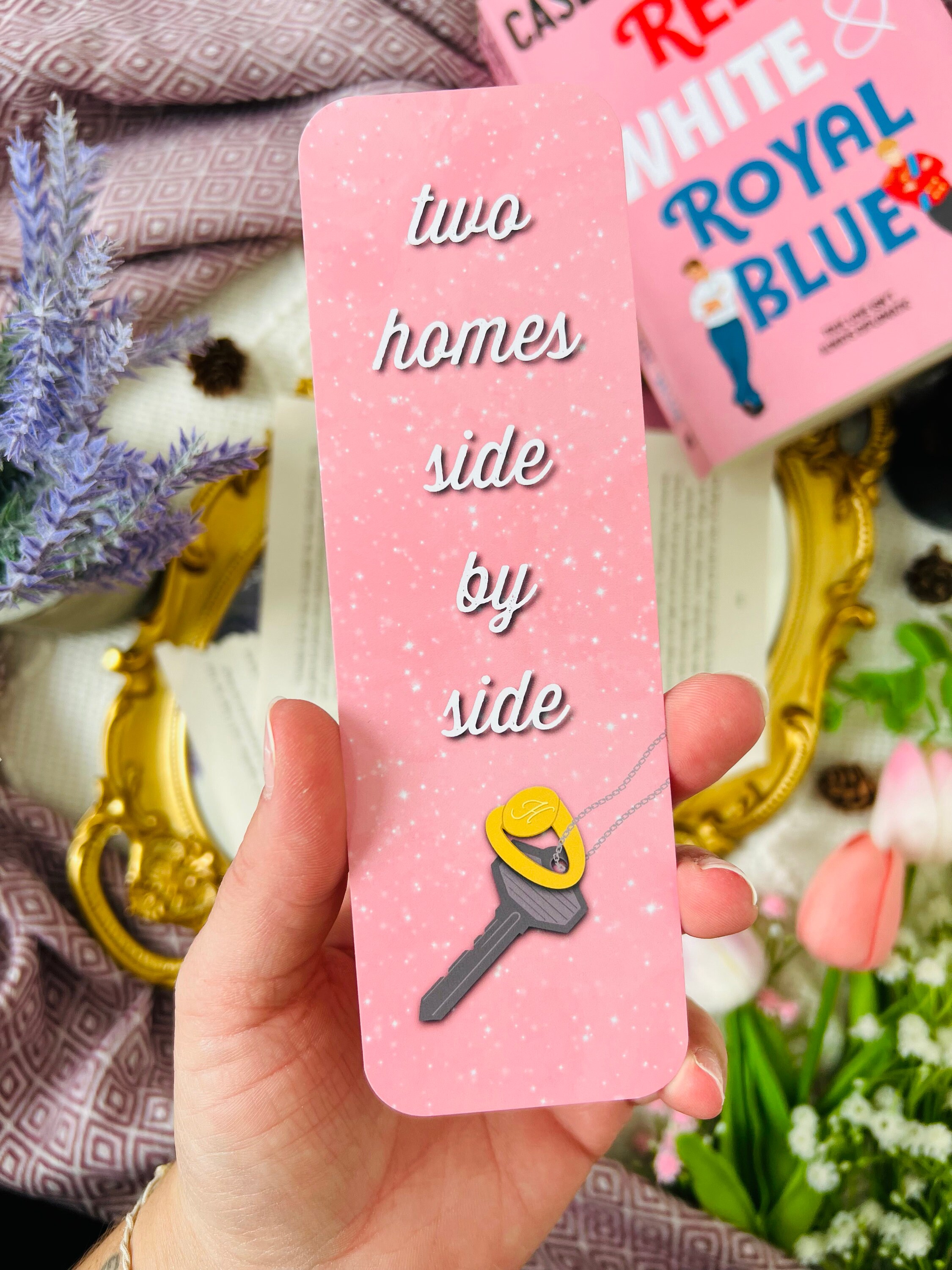 Red White and Royal Blue Bookmark / RWRB Alex Claremont-diaz - Etsy UK