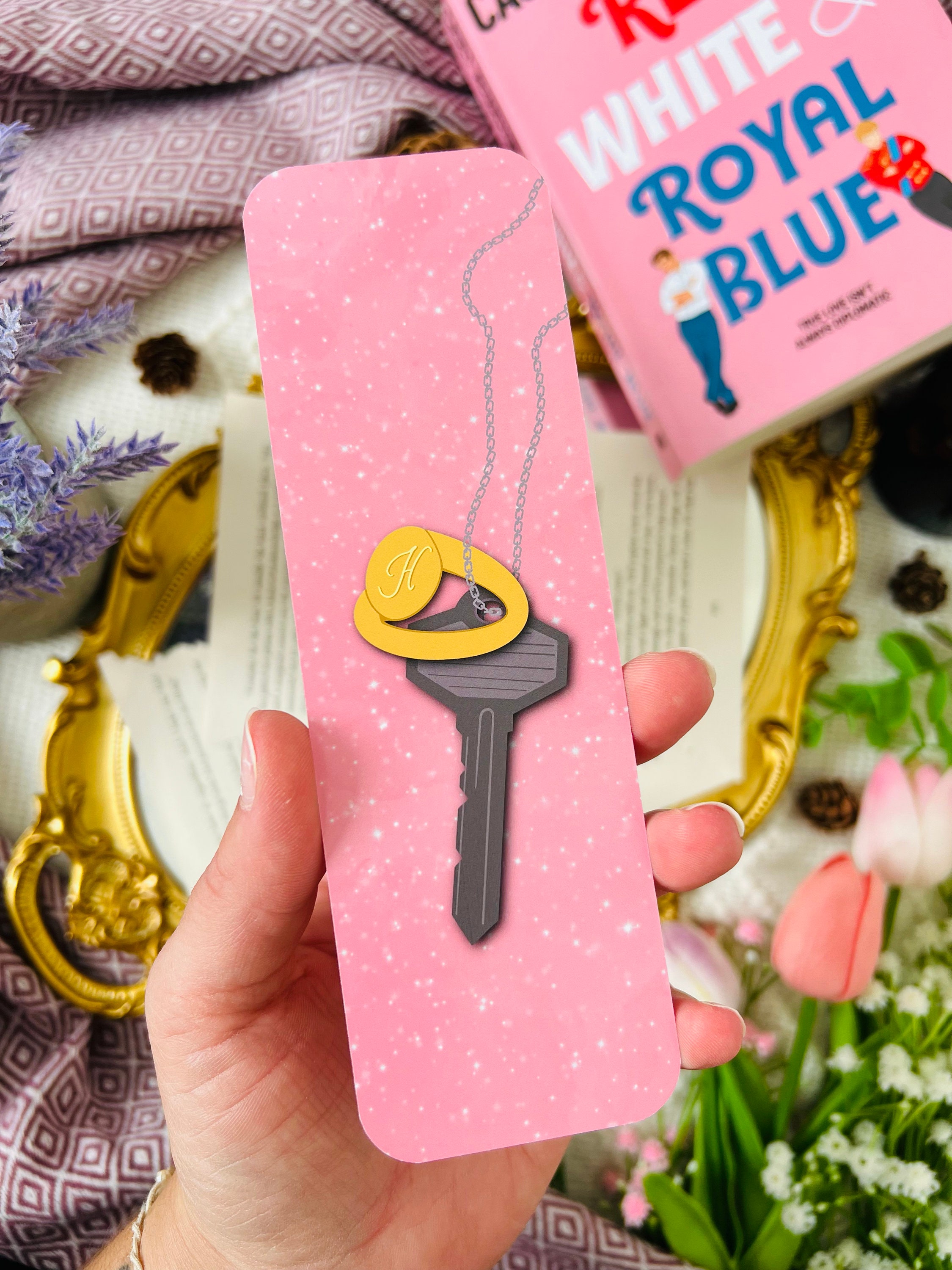 Red White and Royal Blue Bookmark / RWRB Alex Claremont-diaz - Etsy UK