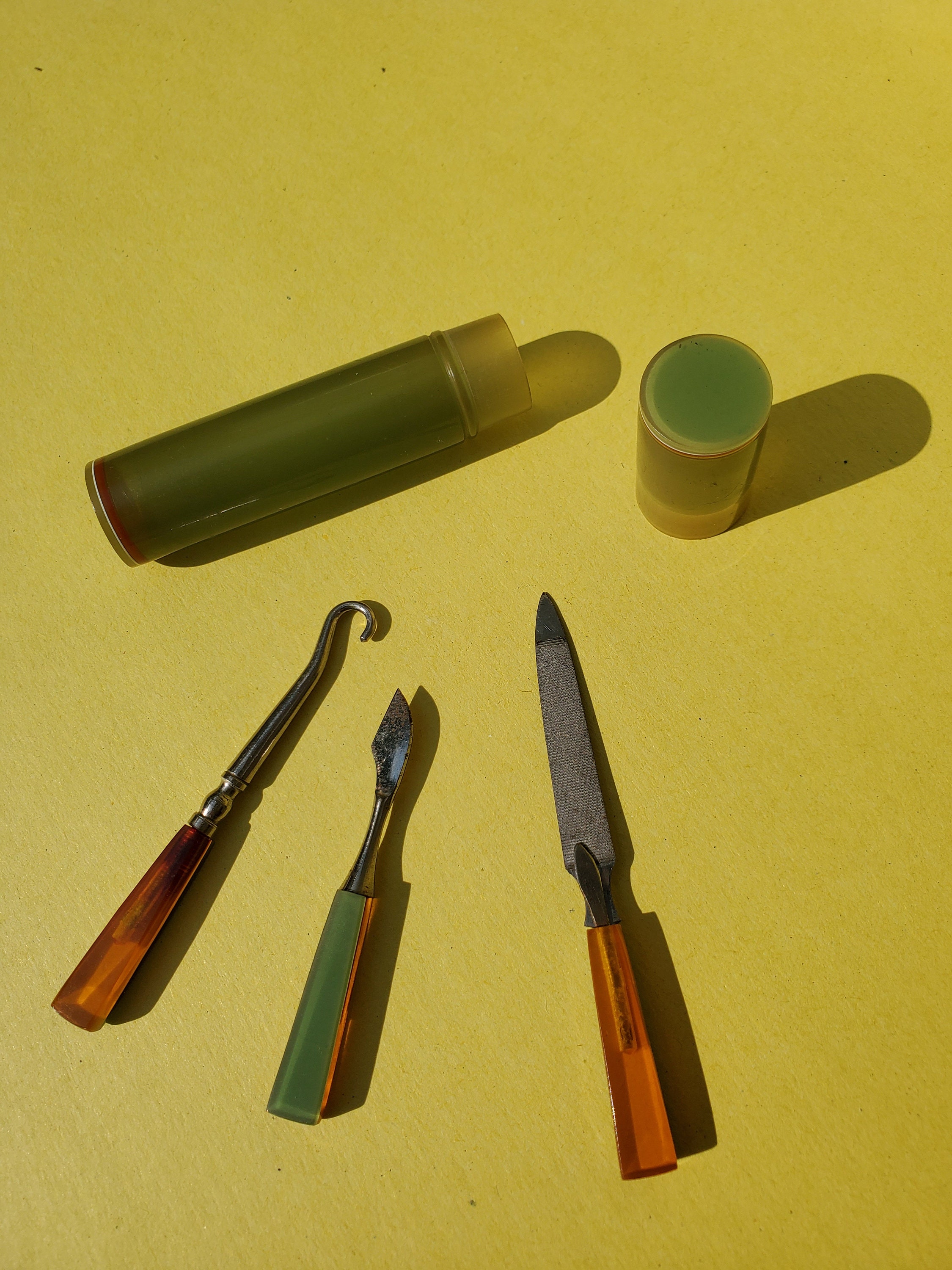 Rare!! Bakelite Art Deco Portable Men's Groom Set A101 - Etsy