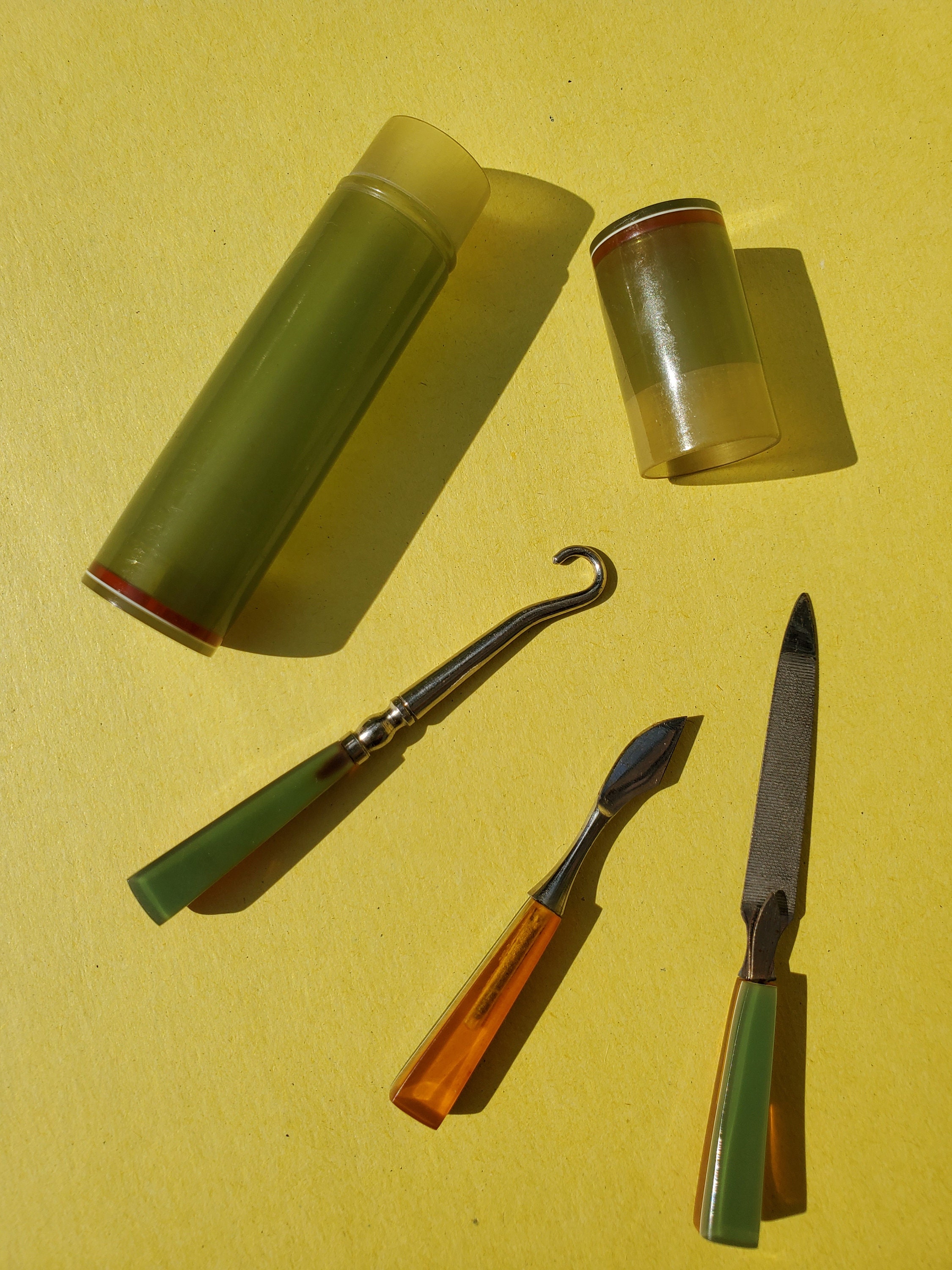 Rare!! Bakelite Art Deco Portable Men's Groom Set A101 - Etsy