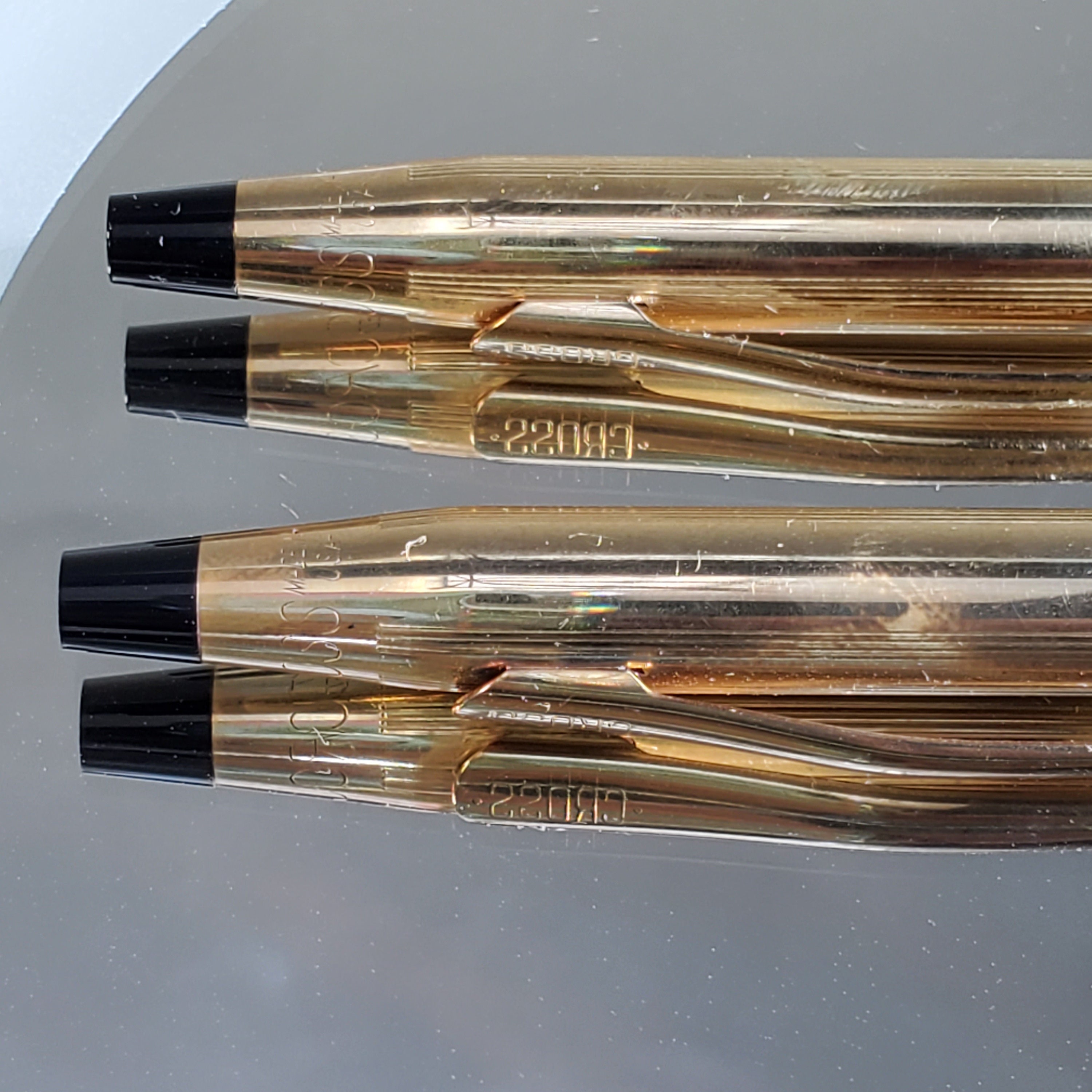 Vintage CROSS 1/20 10k Gold Filled Pen and Pencil Set - Etsy