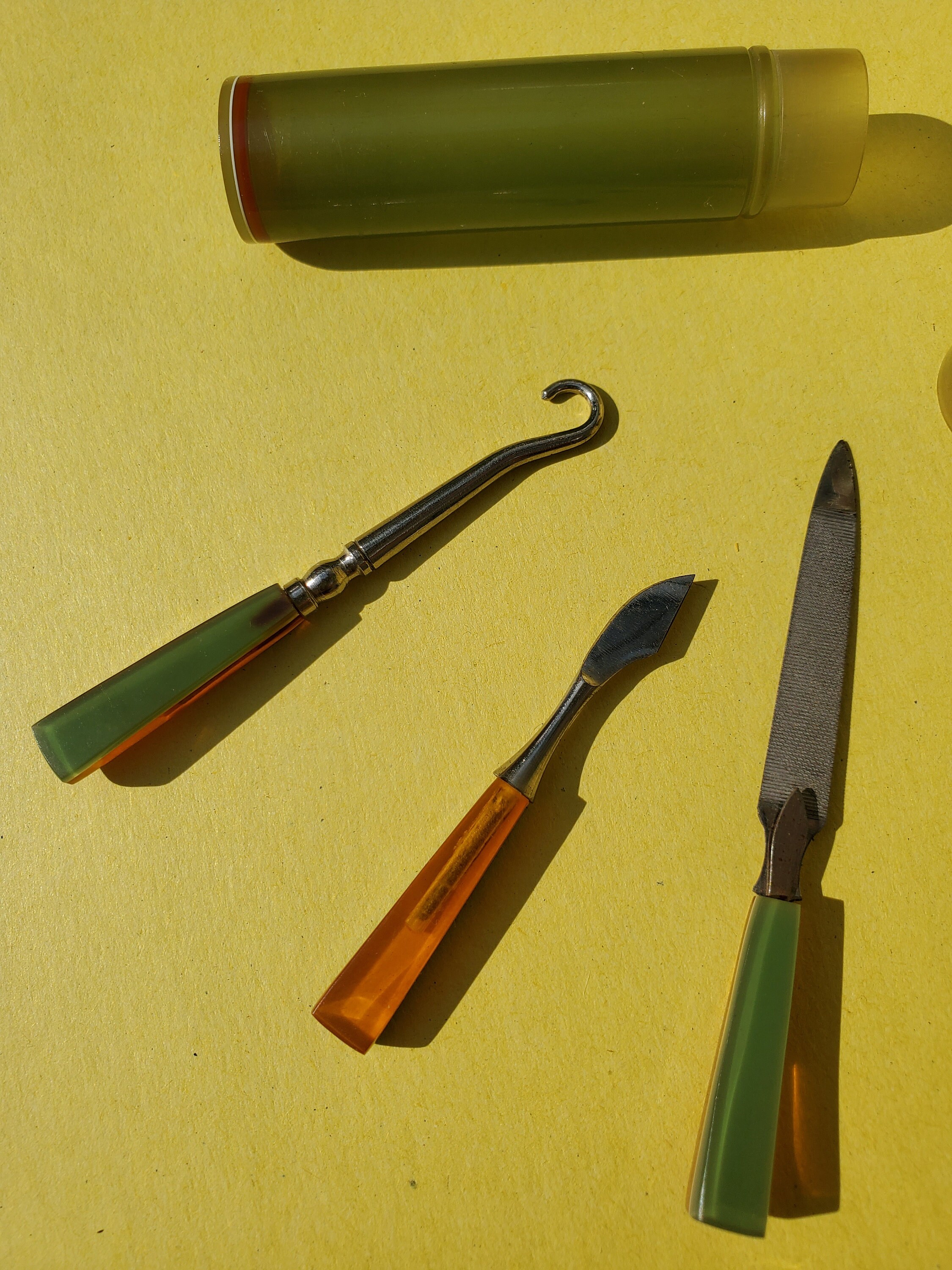 Rare!! Bakelite Art Deco Portable Men's Groom Set A101 - Etsy