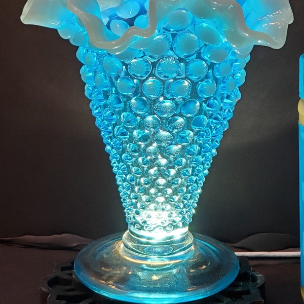 Fenton Glass Vase - Etsy