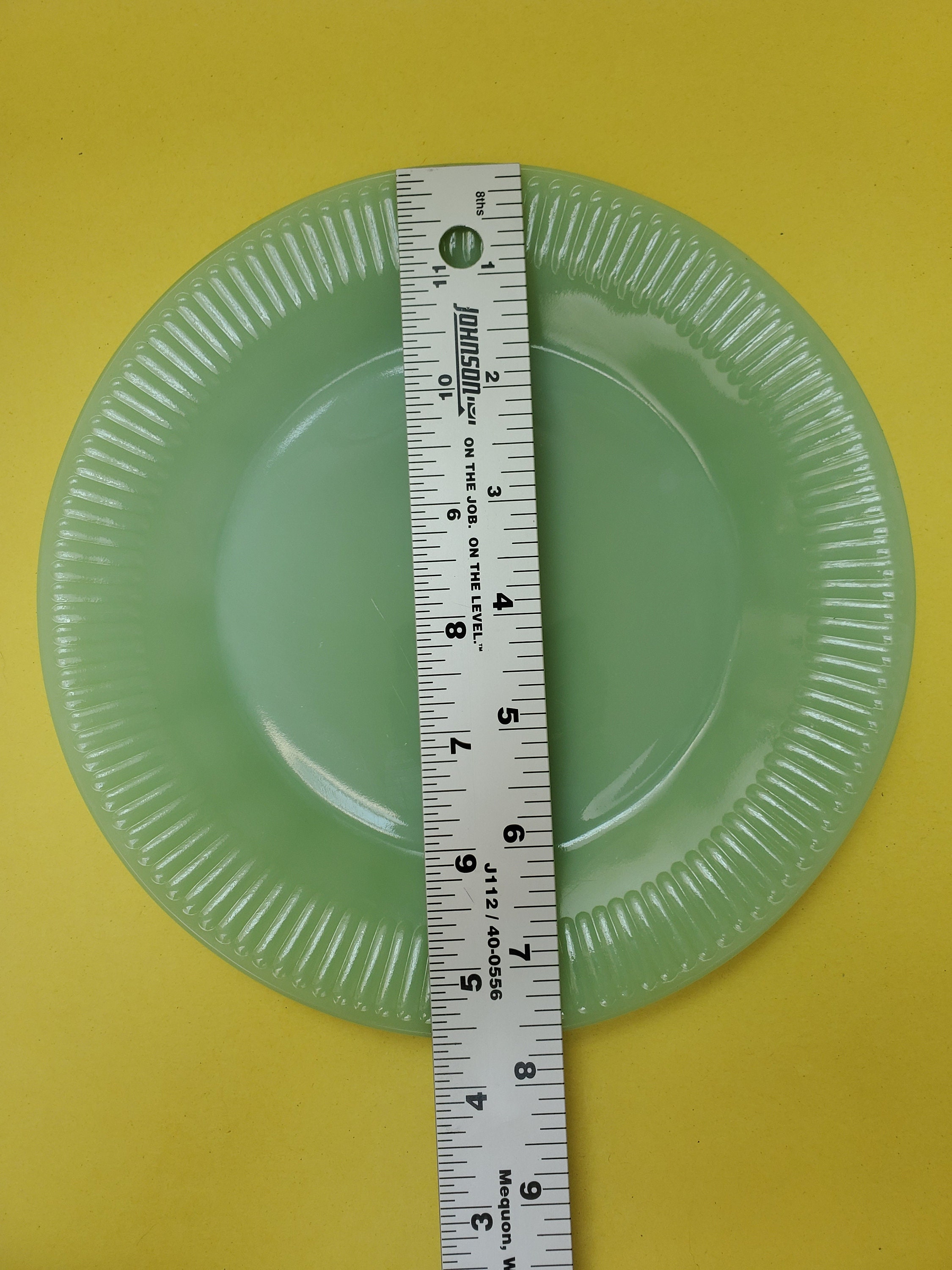 Collectable! Vintage Mid-century Modern Fire King Jadeite Restaurant ...