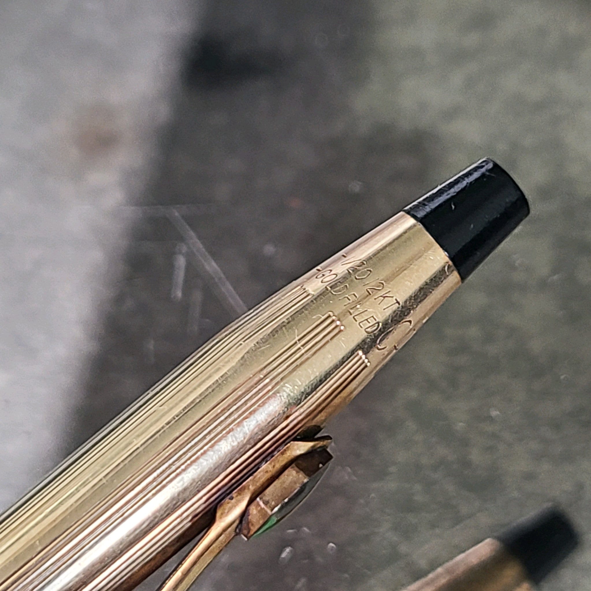 Vintage, Beautiful CHASE Insignia CROSS 1/20 12k Gold Filled Pen - Etsy