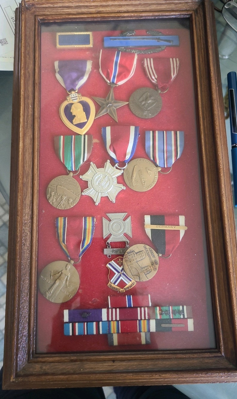 Rare!! Vintage! Original WW2 Medal Collection With Documentation - Etsy