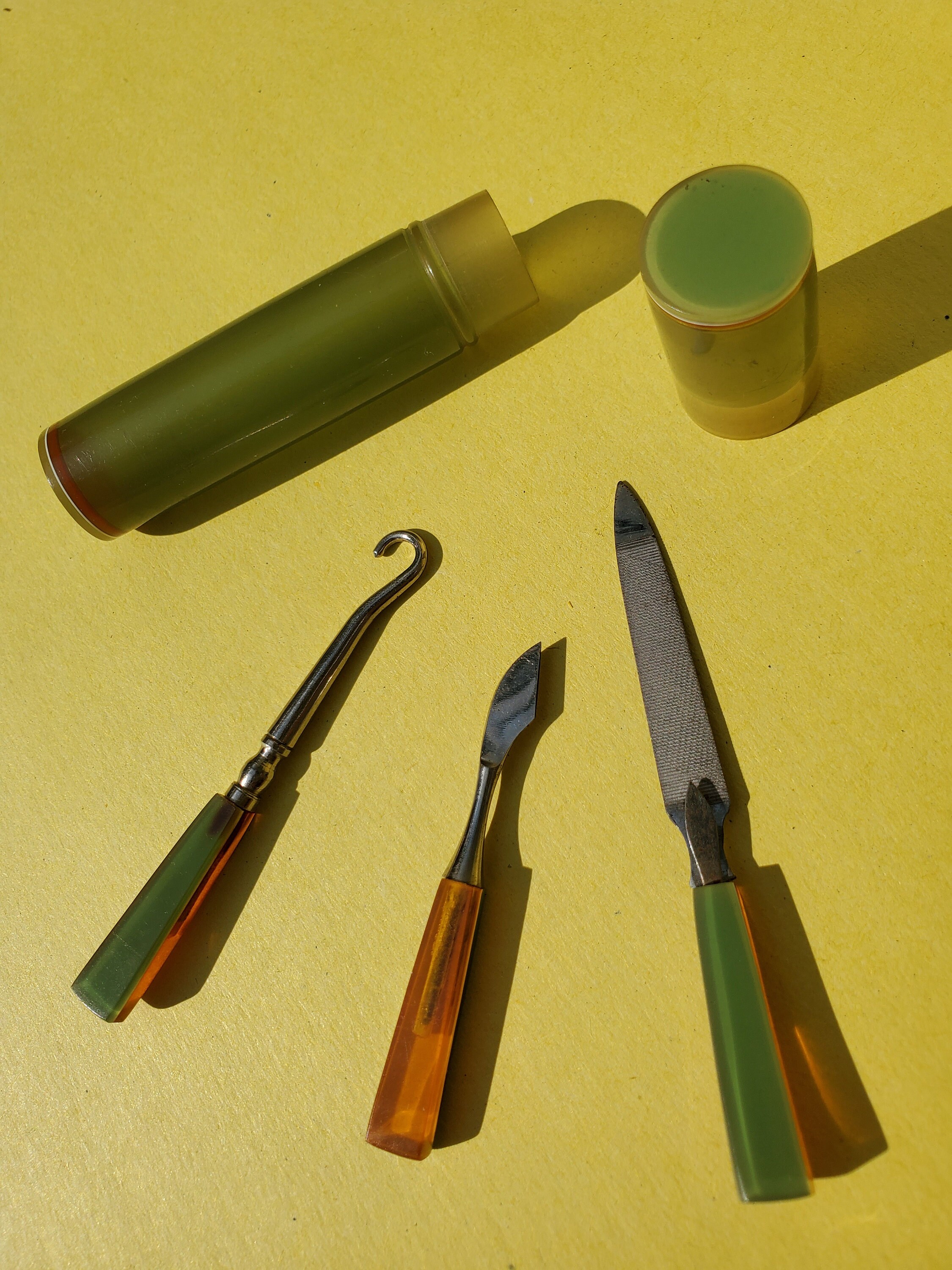 Rare!! Bakelite Art Deco Portable Men's Groom Set A101 - Etsy