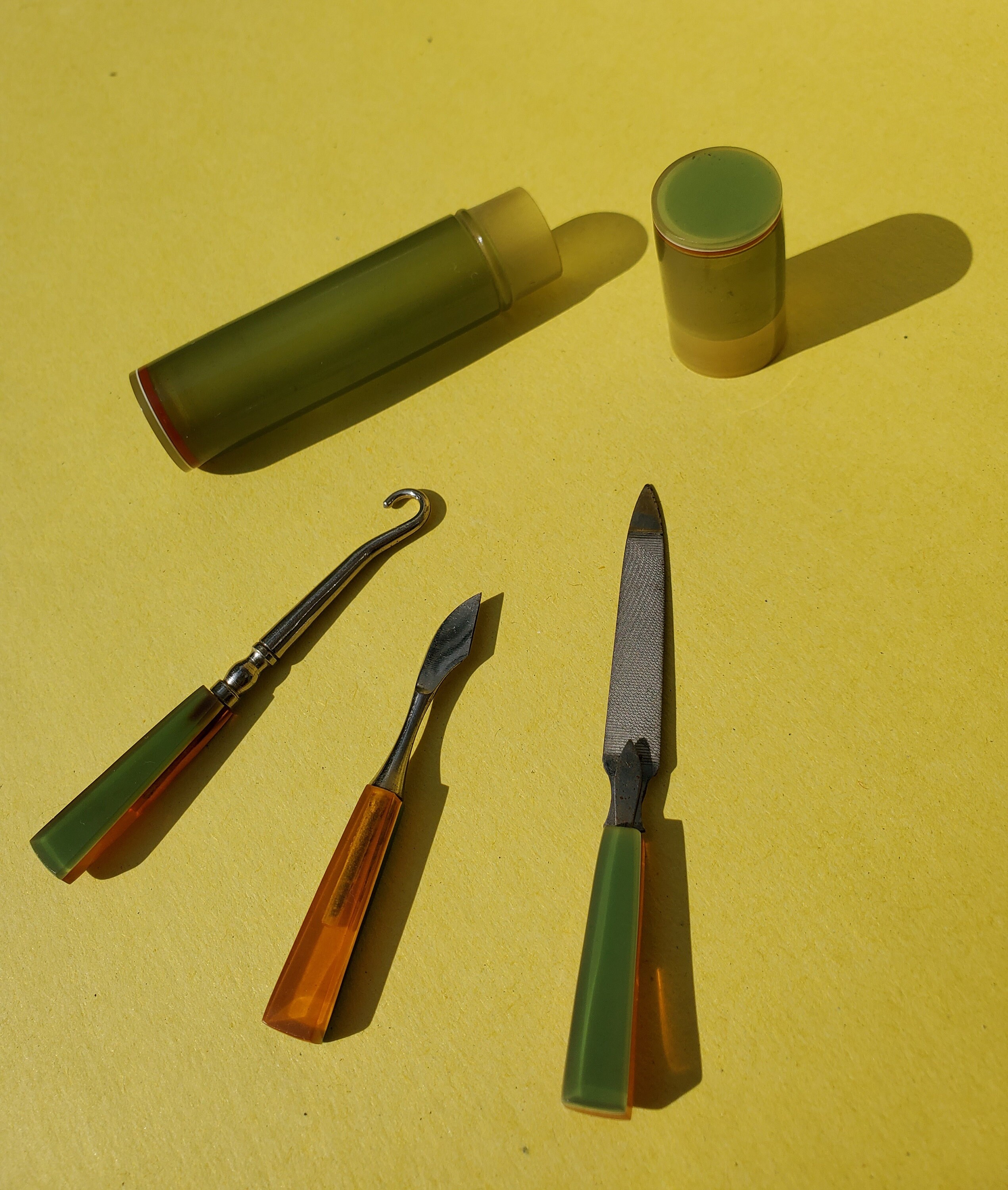 Rare!! Bakelite Art Deco Portable Men's Groom Set A101 - Etsy