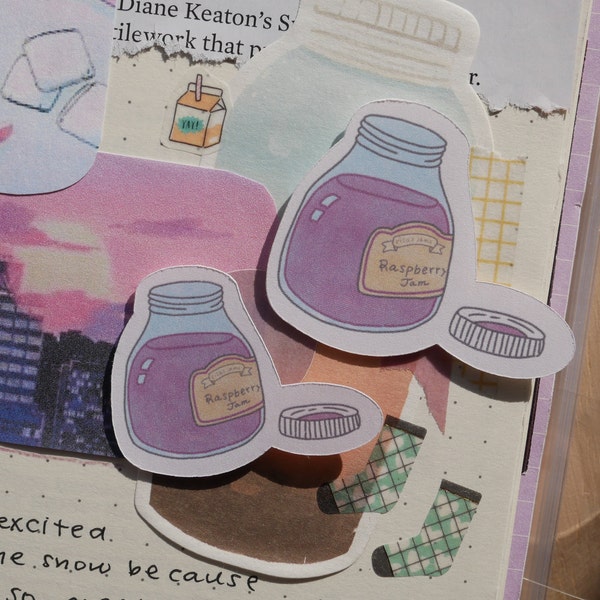 Fruit Jam Stickers - Etsy