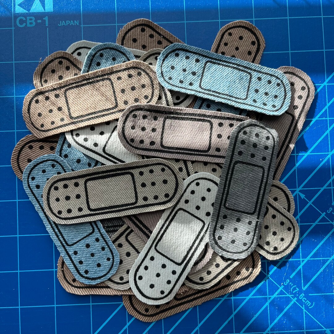 Small Band-aid Sew-on Patch - Etsy