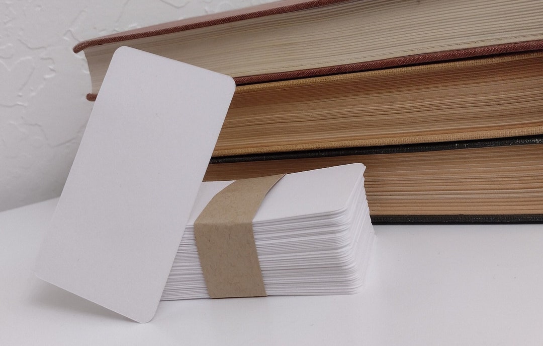 100 2x3 Card Blanks | White Cardstock | Notes | Labels | Business | Art ...