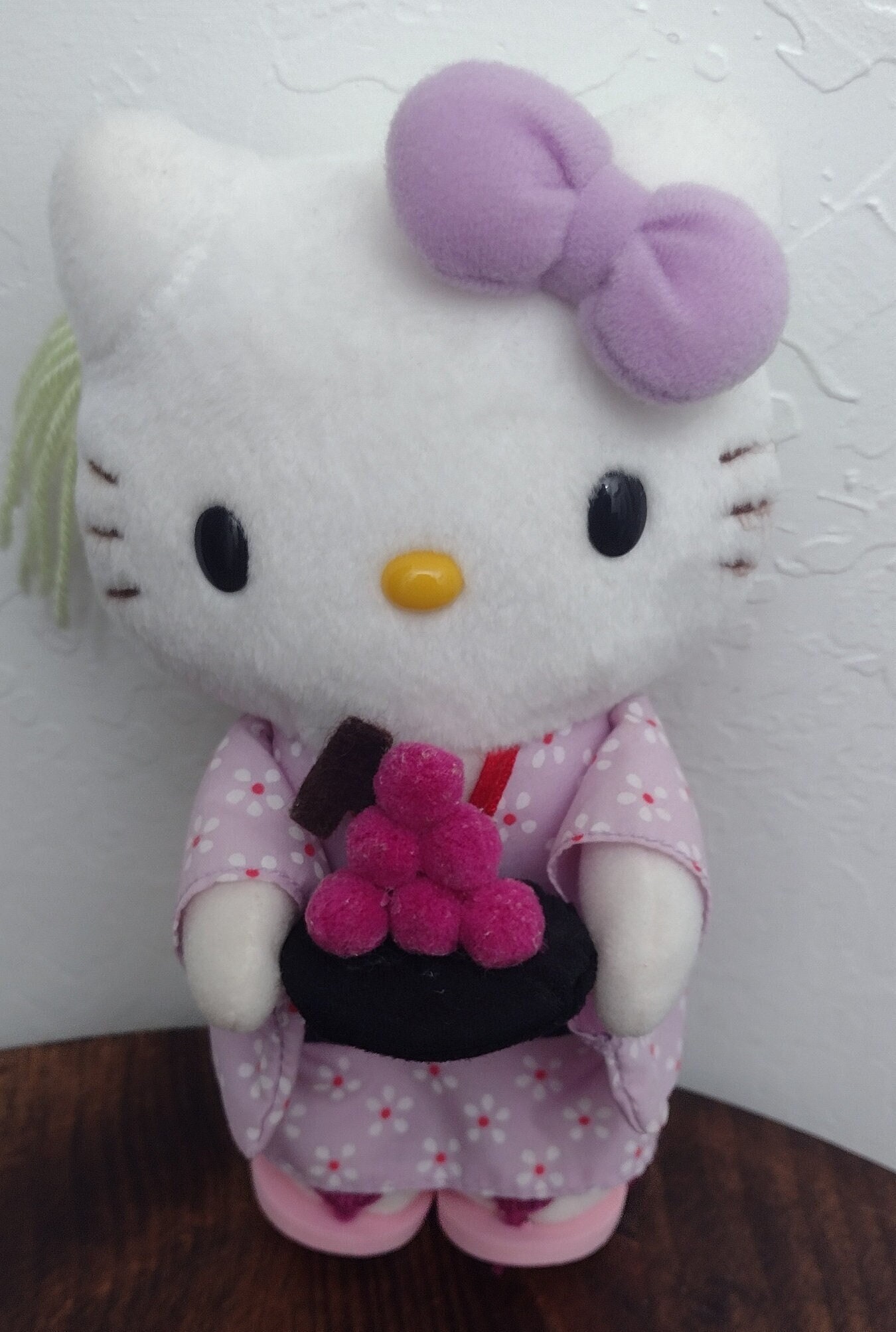 Hello Kitty Wearing Kimono With Bamboo Stalk: Authentic Sanrio - Etsy