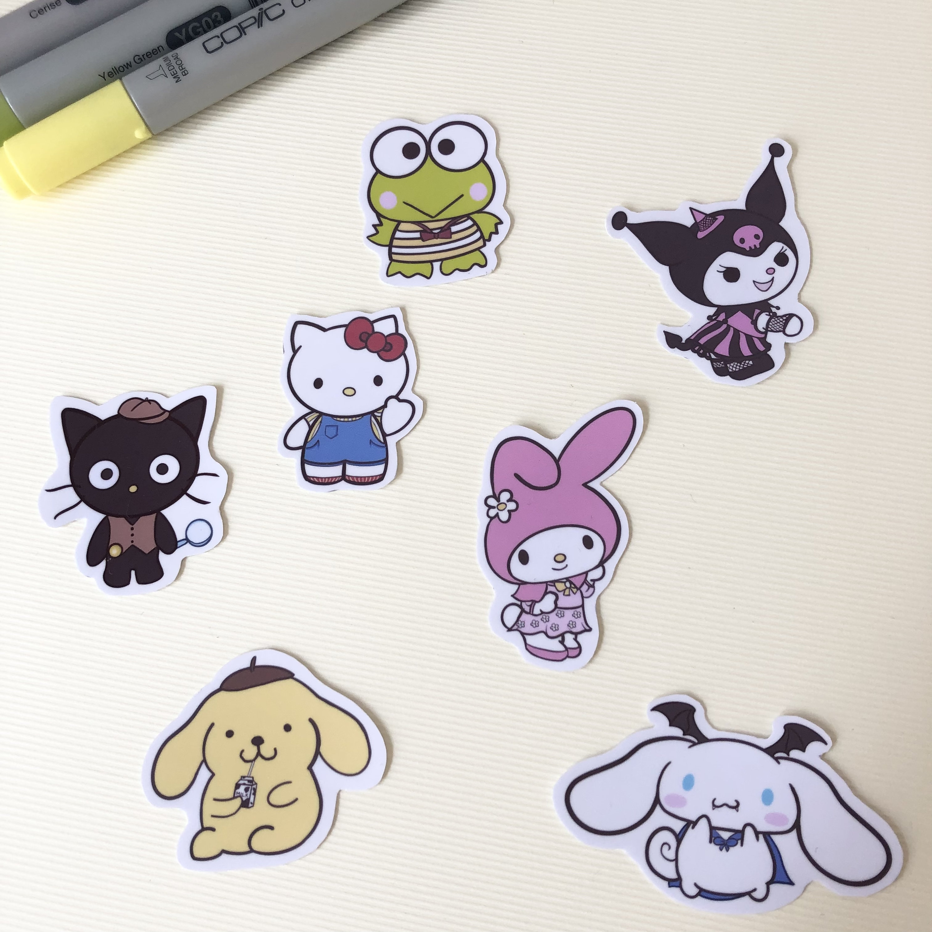 Hello Kitty Kuromi Stickers Nbkomputer