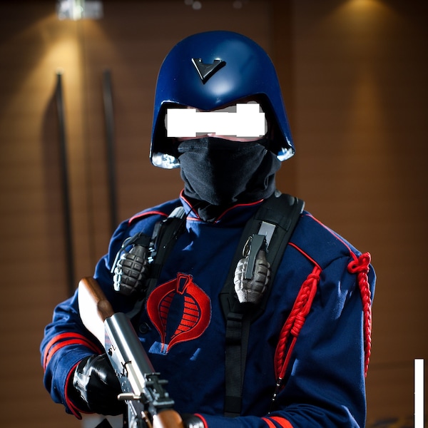 Gi Joe Snake Eyes Costume - Etsy