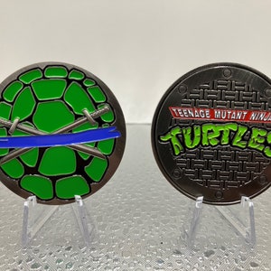 Teenage Mutant Ninja Turtles, 2 Inch Medallion Challenge Coin Set - Etsy