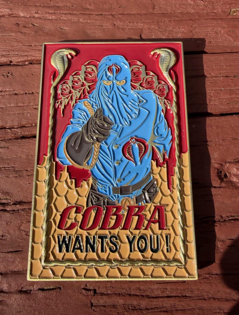 GI Joe/cobra Challenge Coin - Etsy