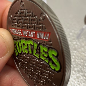 Teenage Mutant Ninja Turtles, 2 Inch Medallion Challenge Coin Set - Etsy