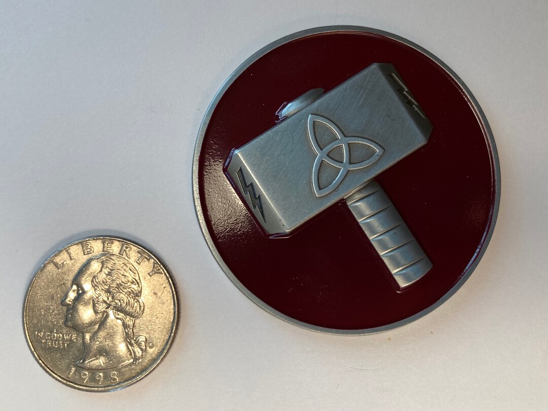 Thor 2 Inch Medallion Challenge Coin, Antique Silver - Etsy