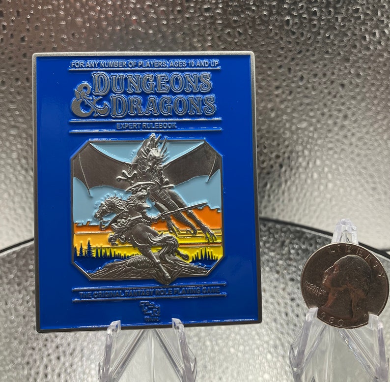 Dungeons & Dragons Expert Box Set Challenge Coin - Etsy