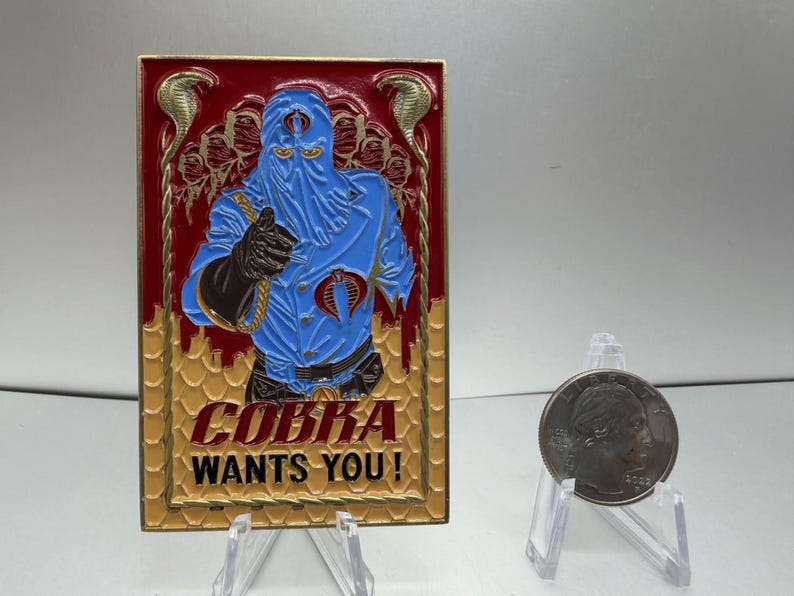 GI Joe/cobra Challenge Coin - Etsy