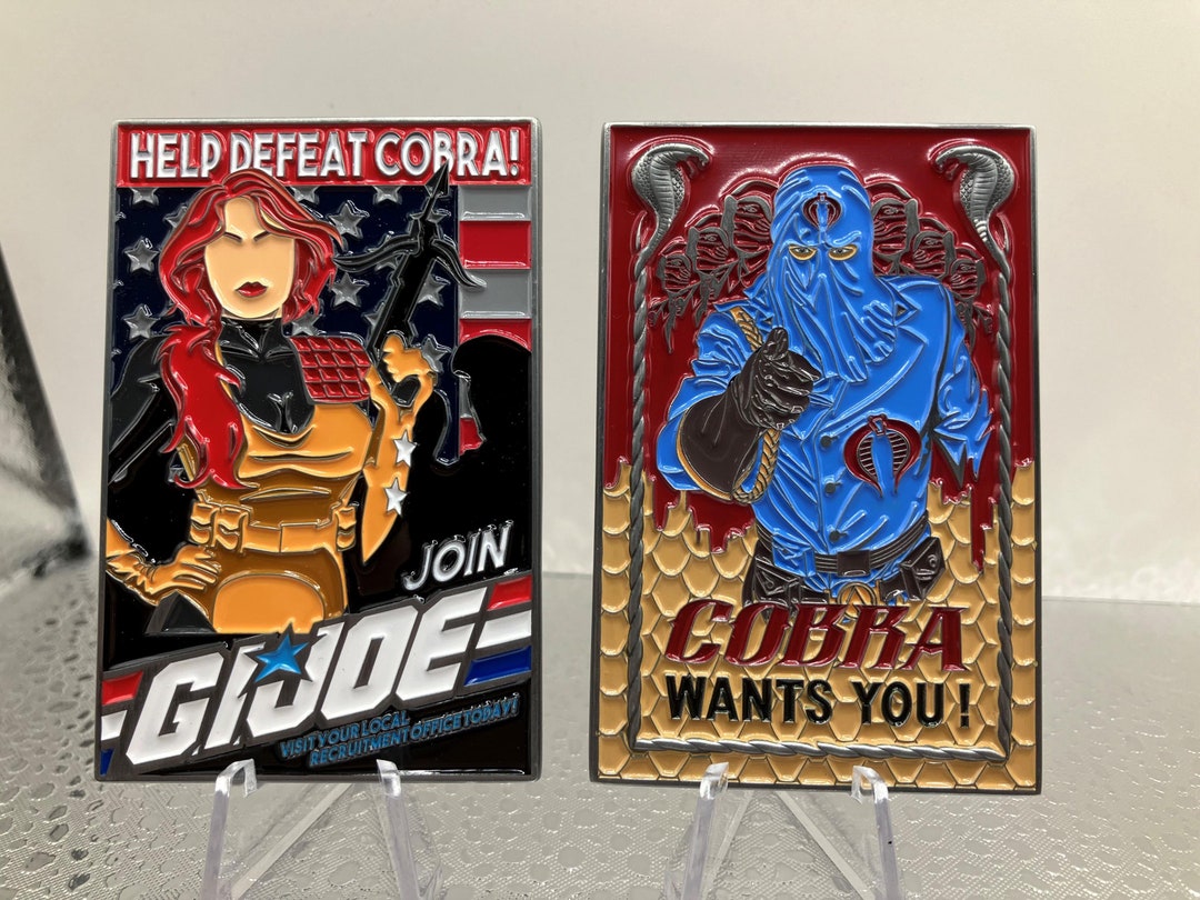 GI Joe/cobra Challenge Coin - Etsy