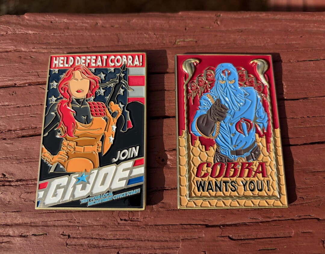 GI Joe/cobra Challenge Coin - Etsy