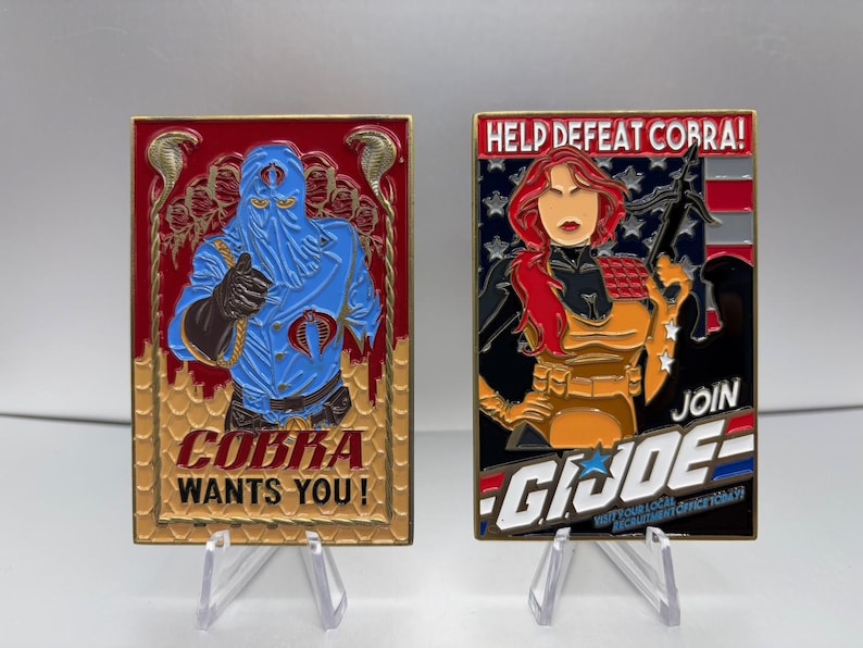 GI Joe/cobra Challenge Coin - Etsy