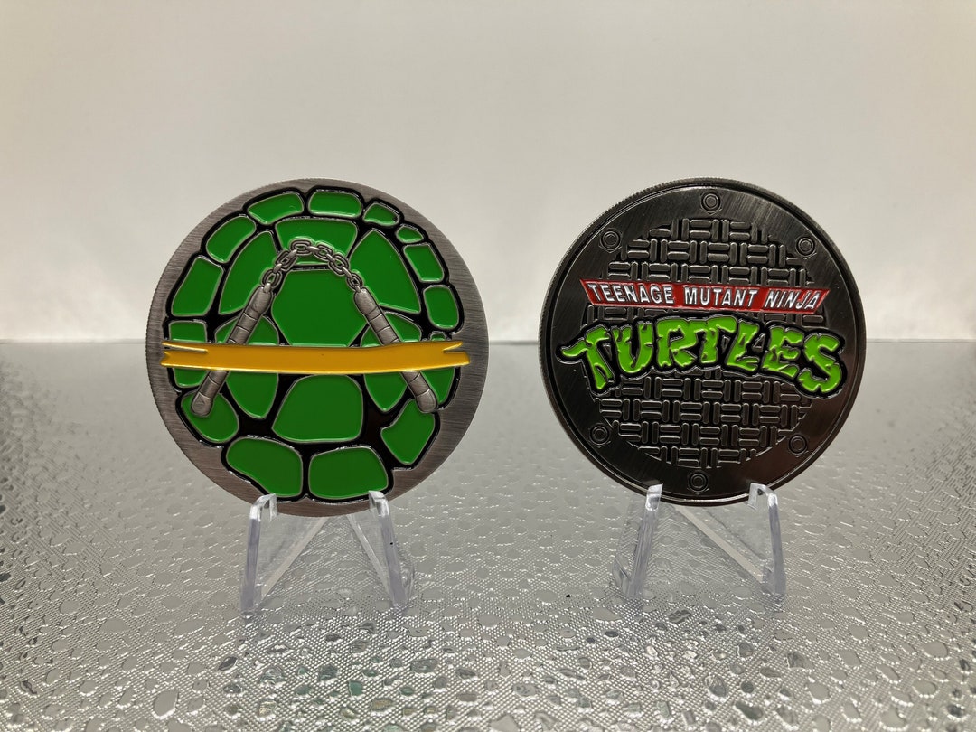Teenage Mutant Ninja Turtles-michelangelo, 2 Inch Medallion Challenge ...