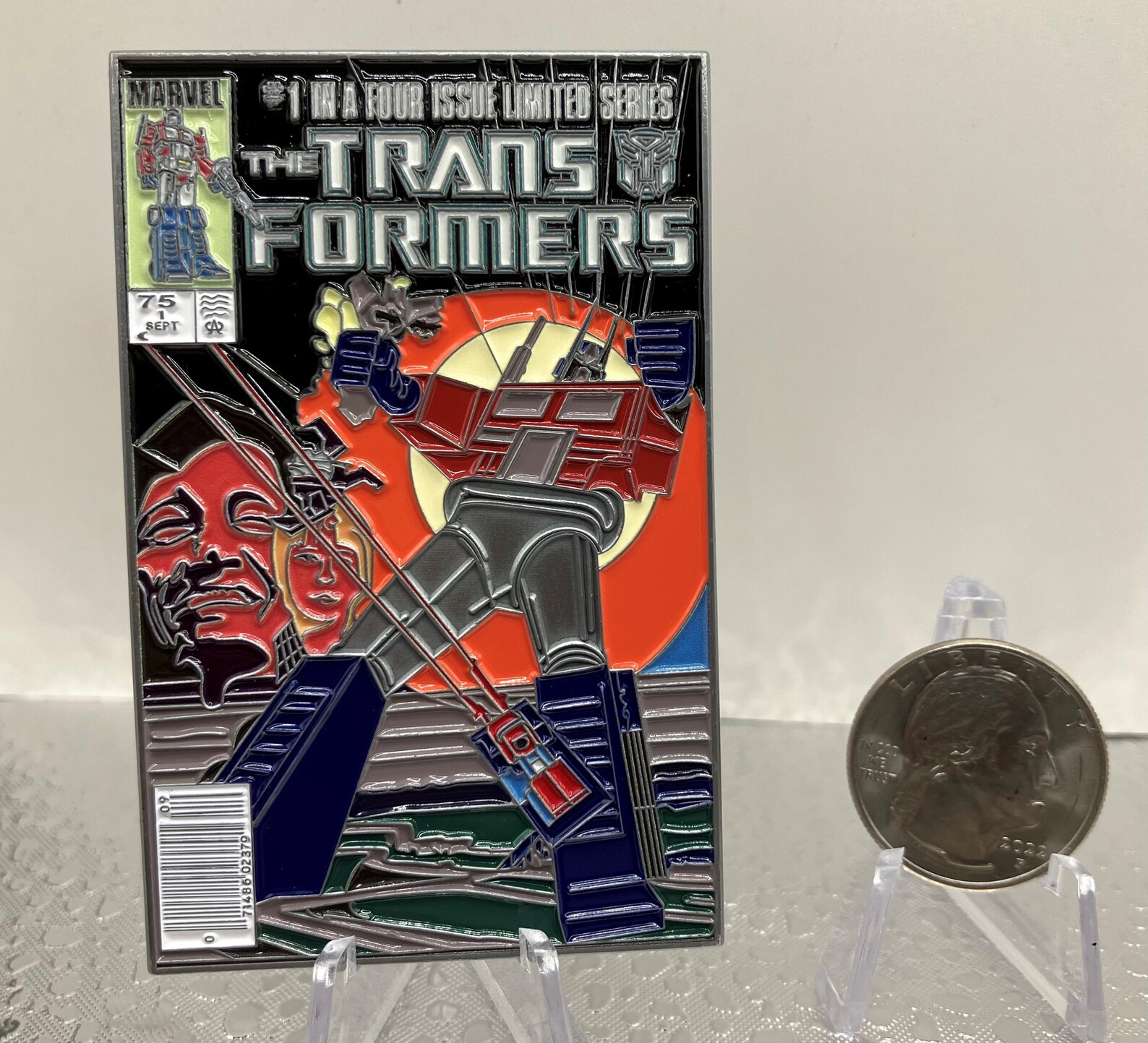 Transformers Comic Book Cover Coin - Etsy