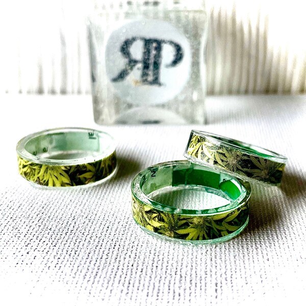 Marijuana Ring - Etsy