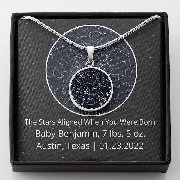 Star Map Jewelry - Etsy