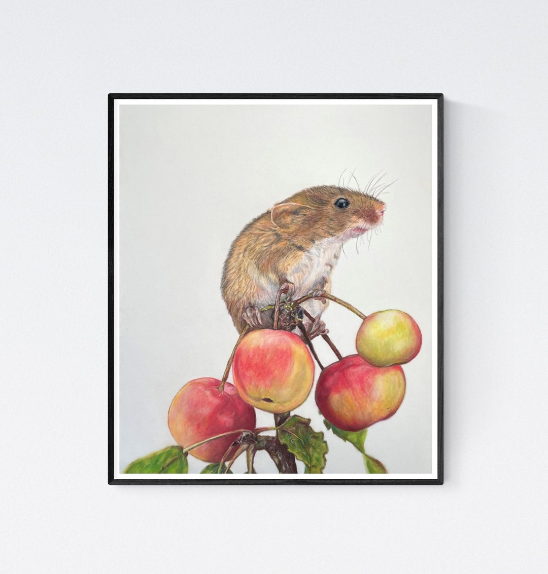 Mouse Art - Mouse Art Print - Mouse Print - Teacher Gifts - Mouse Gifts ...