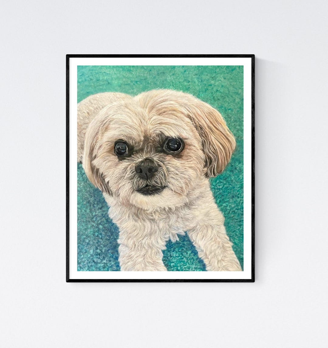 Shih Tzu Print - Shih Tzu Art - Shih Tzu Decor - Shih Tzu Wall Art ...
