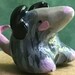 Made to Order Clay Oppossum, Clay Possum, Clay Possum Figurine, Clay ...