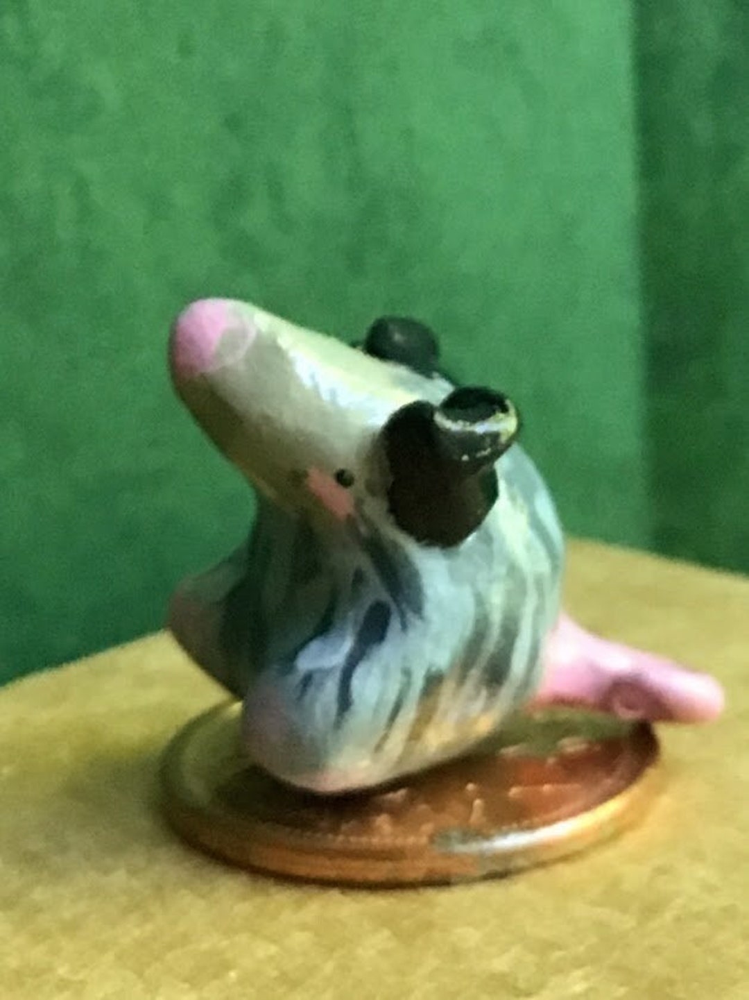 Made to Order Clay Oppossum, Clay Possum, Clay Possum Figurine, Clay ...