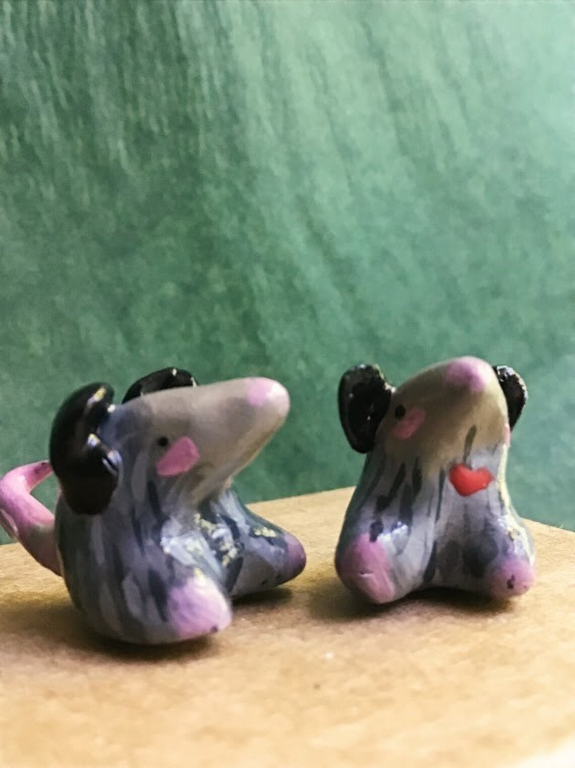 Made to Order Clay Oppossum, Clay Possum, Clay Possum Figurine, Clay ...