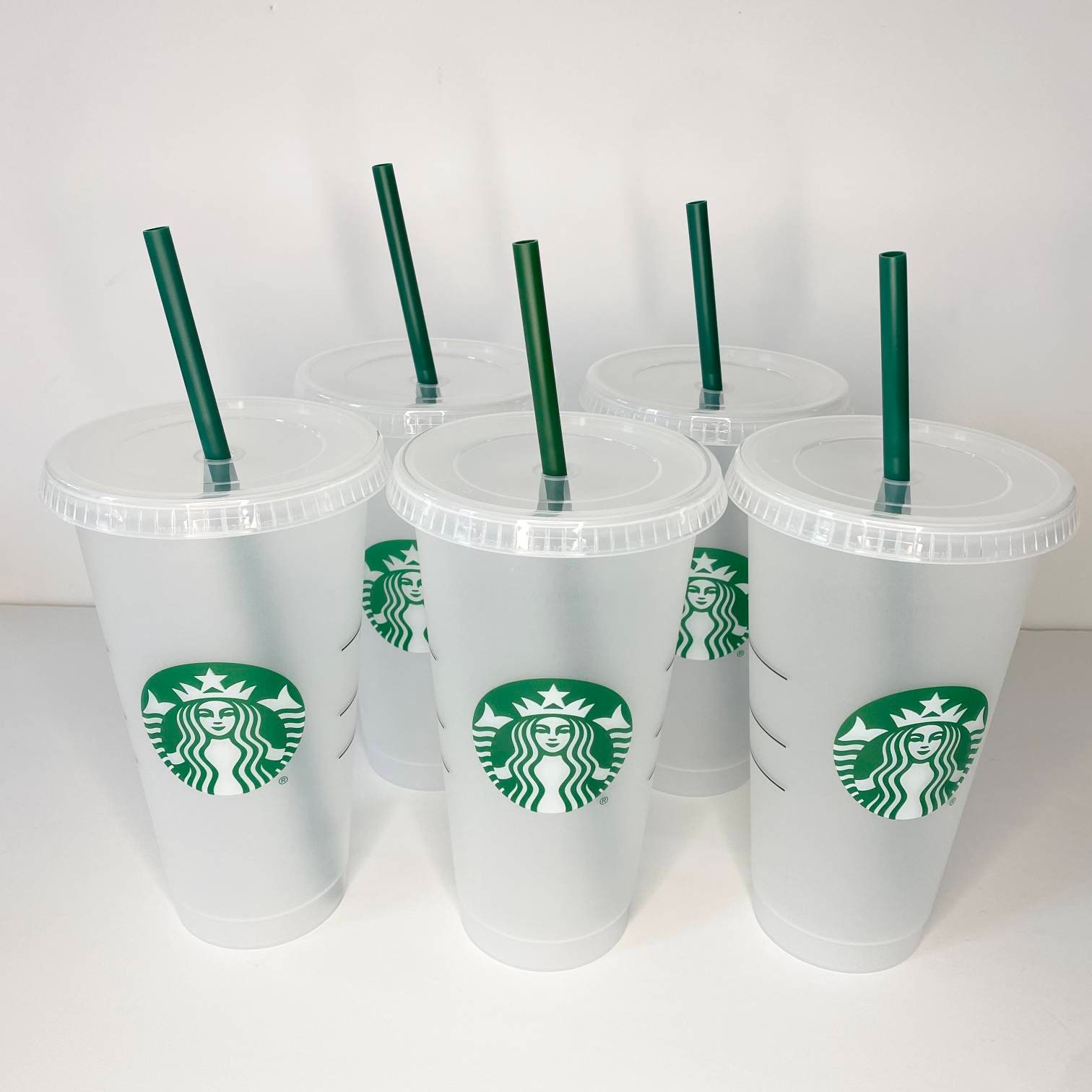 Bulk Reusable Starbucks Cold Cup With Straw and Lid, Wholesale ...