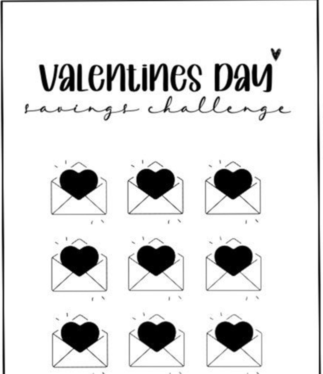 New Digital Valentines Day Challenge (A6) - Etsy