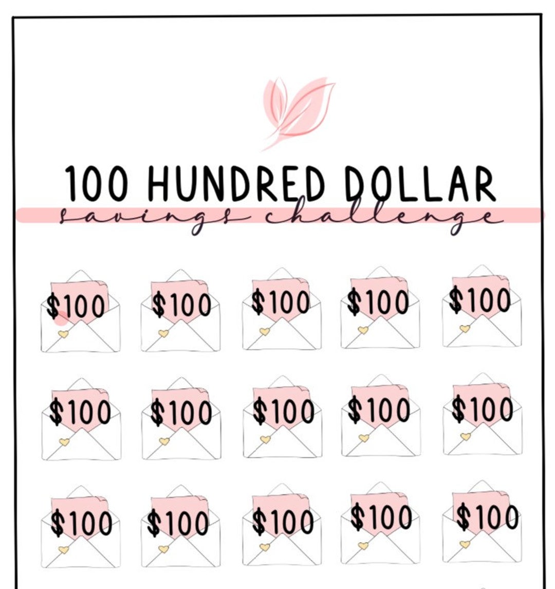 Digital- 100 Hundred Dollar - Etsy