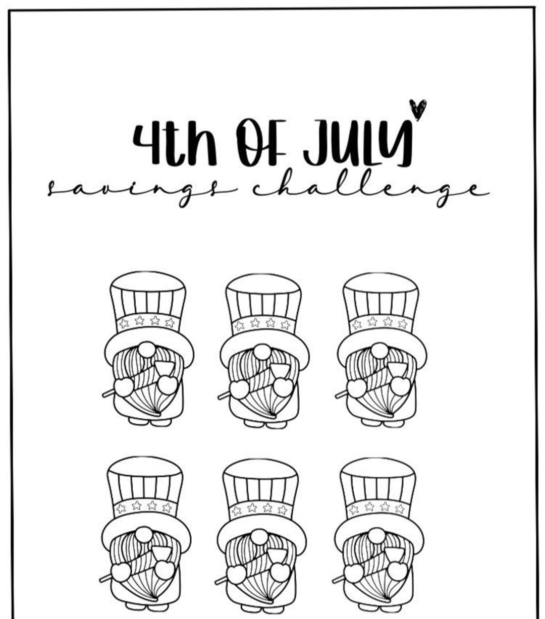 New Digital 4th of July Challenge (A6) - Etsy